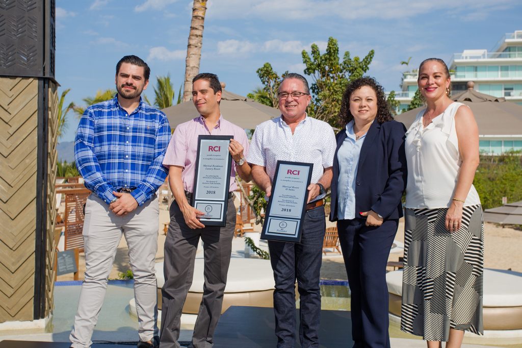 Marival Residences Recibe el Premio RCI Gold Crown Resort – Marival Resorts